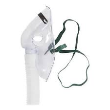 Oxygen Masks with Standard Connector, Single Dial, Adult, 7' Tubing 50 ...