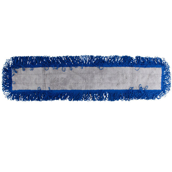 36" Red Microfiber Dry Pocket Dust Mop With Canvas Back Ea. 275MFDM36R ...