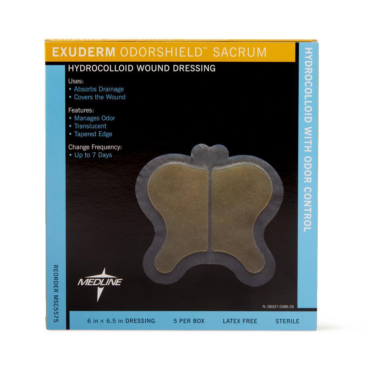 Exuderm Odorshield Hydrocolloid Wound Dressing, 6.4